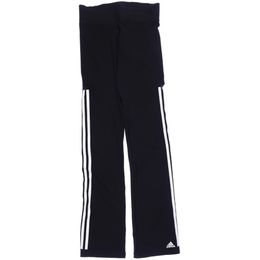 Adidas Damen Stoffhose, schwarz, Gr. 0