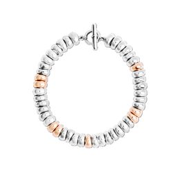 DoDo Damen Armband, 925er Sterling Silber, bicolor