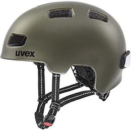 Uvex City 4 Helm green smoke matt 55-58 cm