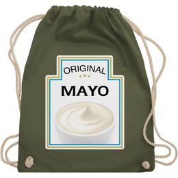 Shirtracer Turnbeutel Mayo Kostüm Mayonnaise