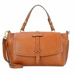 The Bridge Florentin Handtasche Leder 30 cm cognac-gold