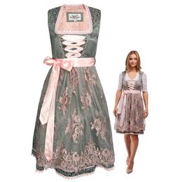 HOFGLANZ Dirndl Damen Grau & Rosa