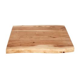 SAM® Tischplatte Baumkante Akazie Natur 60 x 40 cm CURTIS