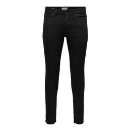 Only & Sons ONLY & SONS Slim-fit-Jeans Skinny Fit Jeans Basic Denim Hose Stoned Washed Pants ONSWARP (1-tlg) 3977 in Schwarz