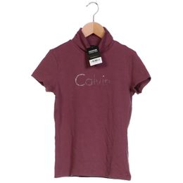 Calvin Klein Jeans Damen T-Shirt, pink, Gr. 38