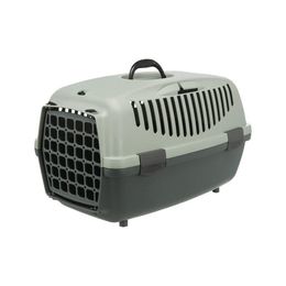 Trixie Hunde-Transportbox Be Eco Transportbox Capri anthrazit/grau-grün