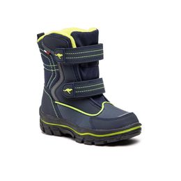 Kangaroos Schneeschuhe Schneeschuhe K-Leno V Rtx 18780 000 4054 Dk Navy/Lime