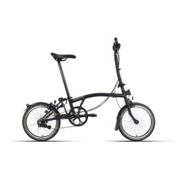 Brompton C-Line Explore - 16 Zoll 6N Faltrad - Black Matt