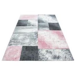 Novel Webteppich Hawaii Pink/Grau ca. 200x290cm