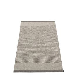 Pappelina - Edit Teppich, 70 x 120 cm, charcoal / warm grey / stone metallic