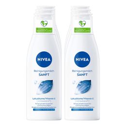 Nivea Sanfte Reinigungsmilch 200 ml, 6er Pack - Inhalt: 6
