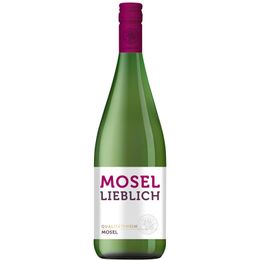 Mosel Qualitätswein 9,5 % vol 1 Liter - Inhalt: 6 Flaschen
