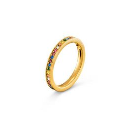 Tchibo Ring Memory Multicolor - Gold - Gr.: 20