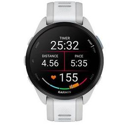 Garmin Forerunner 165 Smartwatch dunstgrau/steinweiß