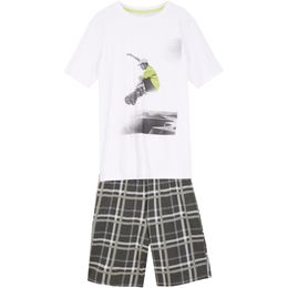 bonprix Jungen T-Shirt und kurze Shirthose (2-tlg.Set) aus Bio Baumwolle