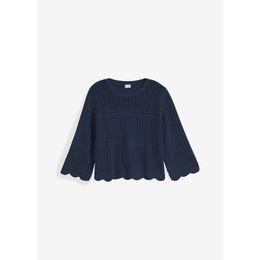 bonprix Sommer-Pullover mit Ajourmuster