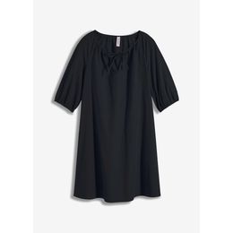 bonprix Kleid mit Schnürung, halbarm