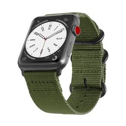 Evetane Bracelet Apple Watch - Nylon 42/44/45/49mm - Green