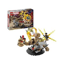 Lego Super Heroes 76280 Spider-Man vs. Sandman: Showdown Bausatz, Mehrfarbig