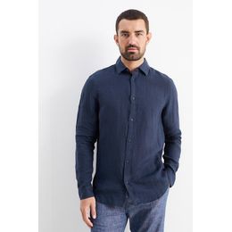 C&A Leinenhemd-Regular Fit-Kent