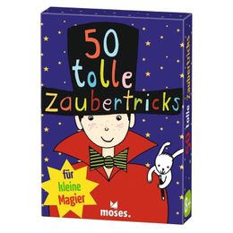 50 tolle Zaubertricks für kleine Magier, Karten - Carola von Kessel,