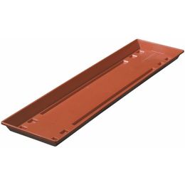 Balkonkasten Untersetzer standard Terracotta 60 cm - Kunststoff - Geli