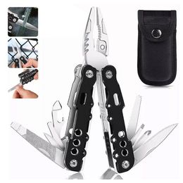 Cbei Taschenmesser Taschenmesser 14 in 1 Multitool Zange Messer Schere Camping Werkzeug