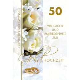 BSB Grußkarten Goldhochzeit