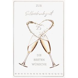 BSB Grußkarten Silberhochzeit