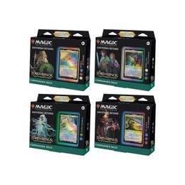 Magic the Gathering Sammelkarte Lord of the Rings: Tales of Middle-Earth Commander Deck Set Englisch