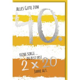 Verlag Dominique Grußkarten 40. Geburtstag