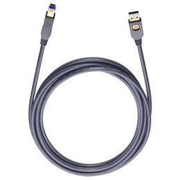Oehlbach USB 3 A/B Kabel, 5 m USB-Kabel