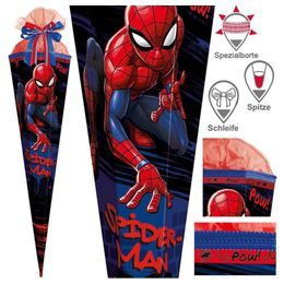 Roth Schultüte Exklusiv Set 85 cm Spiderman / Spezial Borte / Schleife