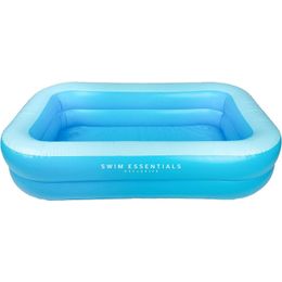 Swim Essentials Pool Swim Essentials Rechteckiger Swimming Pool 200 cm Blau 211 x 132 x 46