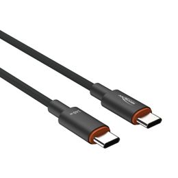 Ansmann AG Ladekabel 60 cm USB Typ C mit bis zu 140 W Leistung Smartphone-Kabel