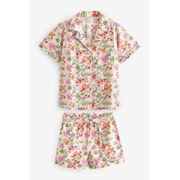 Cath Kidston Pyjama Cath Kidston Kurzer Schlafanzug aus Popeline (2 tlg)