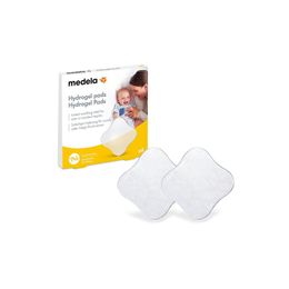 medela Brustwarzenabdeckung Hydrogel Pads wiederverwendbare Brustwarzen-Kühlhilfe 4er Pack (2 Paar)