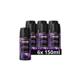 AXE Deo-Set 6x 150ml Premium Bodyspray Purple Patchouli