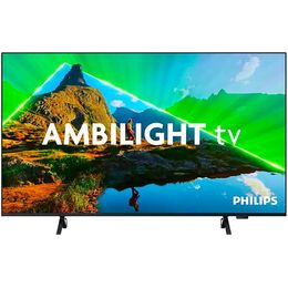 F (A bis G) Philips LED-Fernseher "75PUS8309/12" Fernseher grau (anthrazit) LED Fernseher