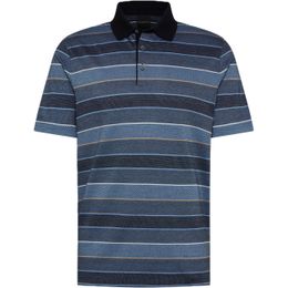 Bugatti Poloshirt, Baumwolle, für Herren, blau, XL