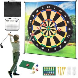 leben Zielscheibenauflage 2-in-1-Golfspiel-Set Trainingsmatte