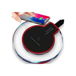 Retoo Wireless Charger Qi Ladegerät Induktive Ladestation Kabellos Iphone Induktions-Ladegerät (Set