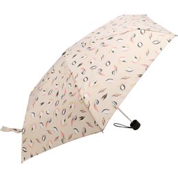 Pierre Cardin Regenschirm, grafisch, für Damen, beige