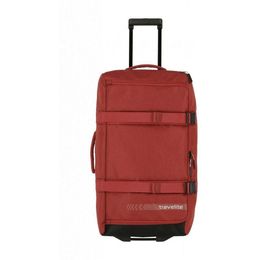 Travelite Koffer 6910-10, Travelite KICK OFF Rollenreisetasche L Rot 68 cm 65 L 6910-10