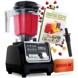 NUTRILOVERS | #WissenWasDrinIst NUTRI-BLENDER MAX+ Hochleistungsmixer 2000W Standmixer von Nutrilovers