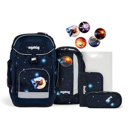 Ergobag Schulranzen Galaxy Glow-Edition (Set