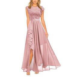 Orient Phoenix Partykleid Cocktailkleid Damen Abendkleid mit Chiffon Spitzen