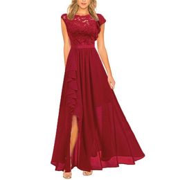 Orient Phoenix Partykleid Cocktailkleid Damen Abendkleid mit Chiffon Spitzen