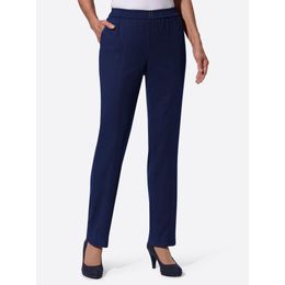 Webhose CLASSIC Gr. 42, Normalgrößen, blau (marine) Damen Hosen Stoffhosen