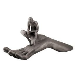 Gilde Dekofigur Skulptur, " Man on hand"